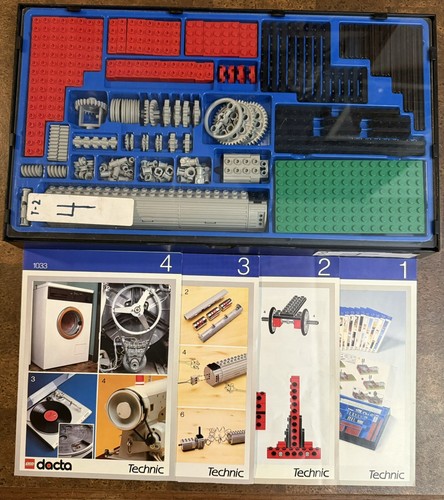 LEGO Dacta Technic 1033 Simple Machines W/Battery Pack & Motor STEM + Books 1-4 | eBay
