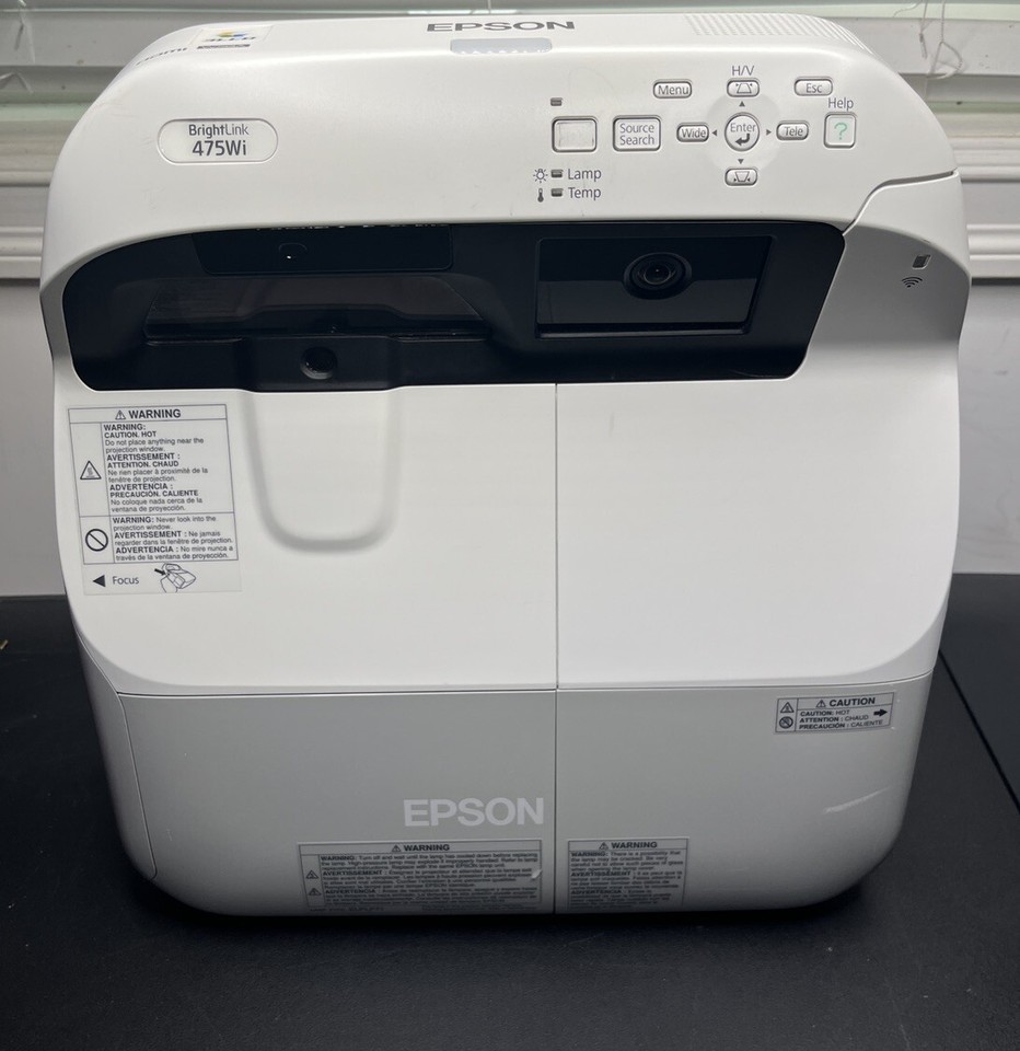 🔥EPSON BrightLink 575|475Wi Projectors HDMI, 3300 Lumenes Less Than 300 ...