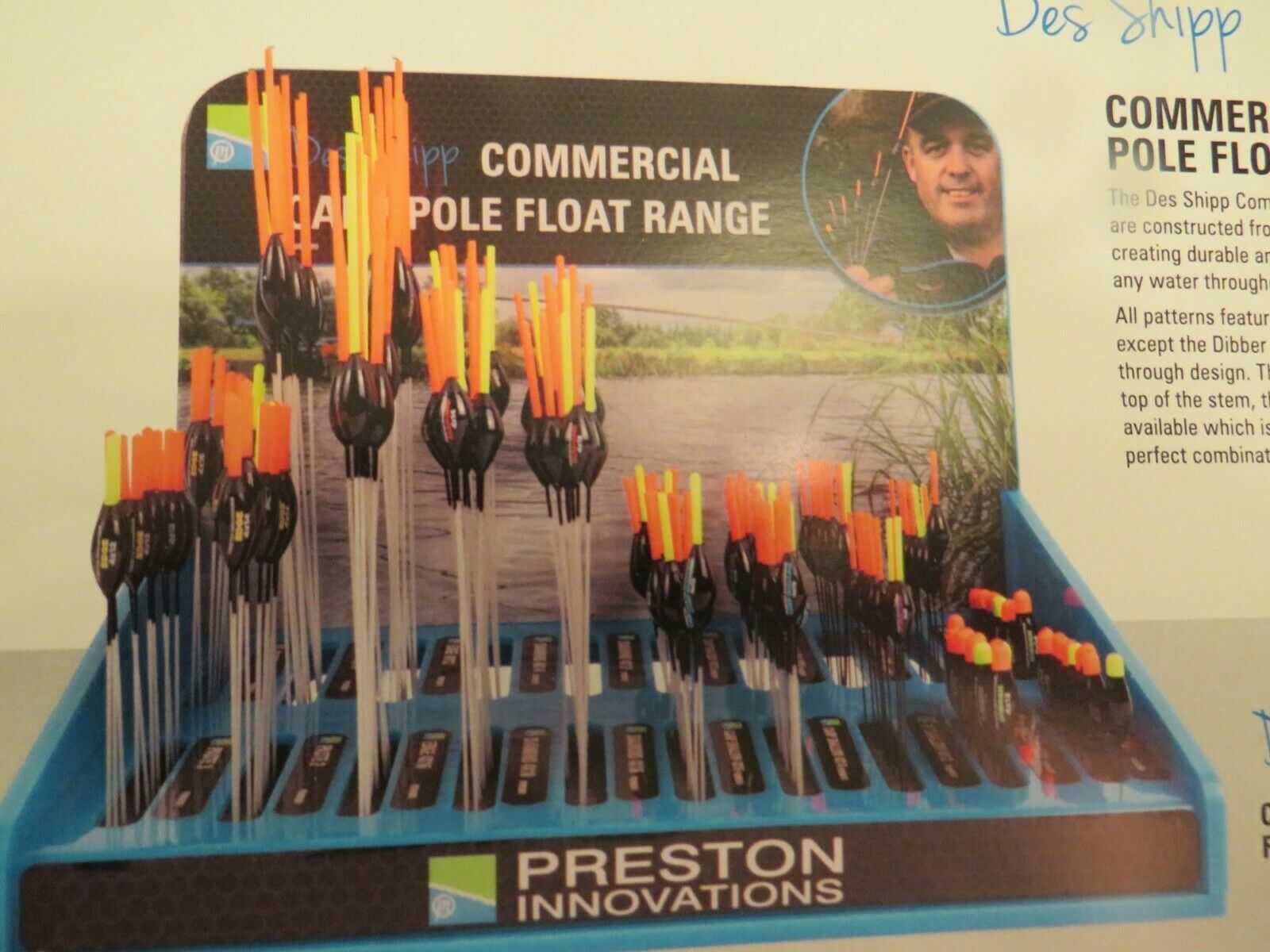 Preston Des Shipp NEW 2024 Commercial Pole Floats PASTE EDGE DIBBER SHALLOW DIAM | eBay UK