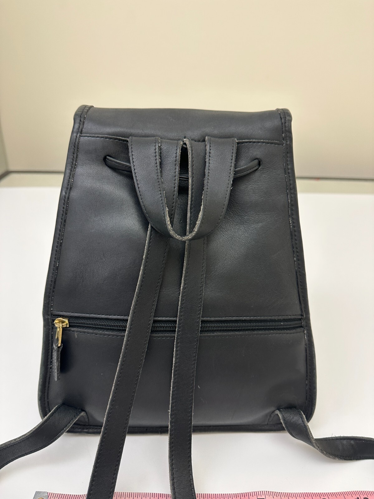 Coach USA Vintage Backpack Black Leather Purse 9791 - Gem