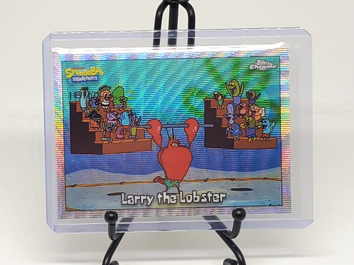 Larry the Lobster 2025 Topps Chrome SpongeBob Squarepants #12 Wave Ref ...