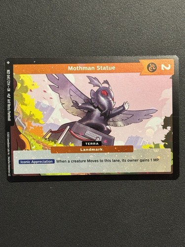 Mothman Statue Reverse Holofoil Metazoo 2025 Base Set MZ1 047/214 ...