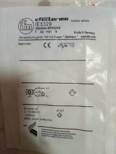New One IFM IE5329 Proximity Switch Free Shipping | eBay