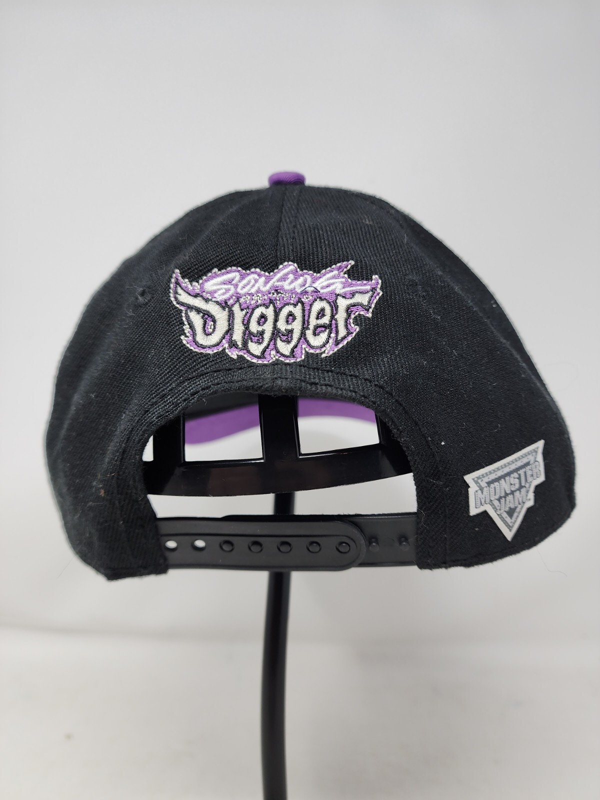 Monster Jam Son-Uva Grave Digger Hat Cap Black Snap B… - Gem