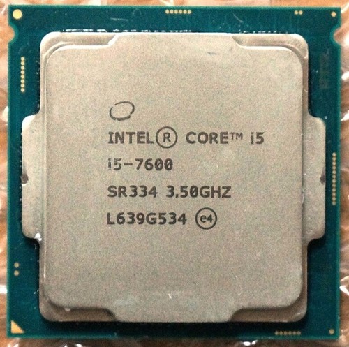 Intel Core i5-7600 3.50GHz Quad-core CPU Processor SR334 LGA 1151 ...