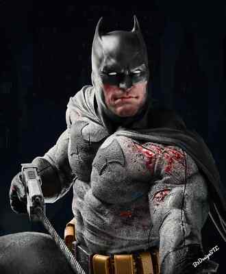 Batman and rope Sculpture Statue Model Kit DC Unpainted/Unassembled | eBay
