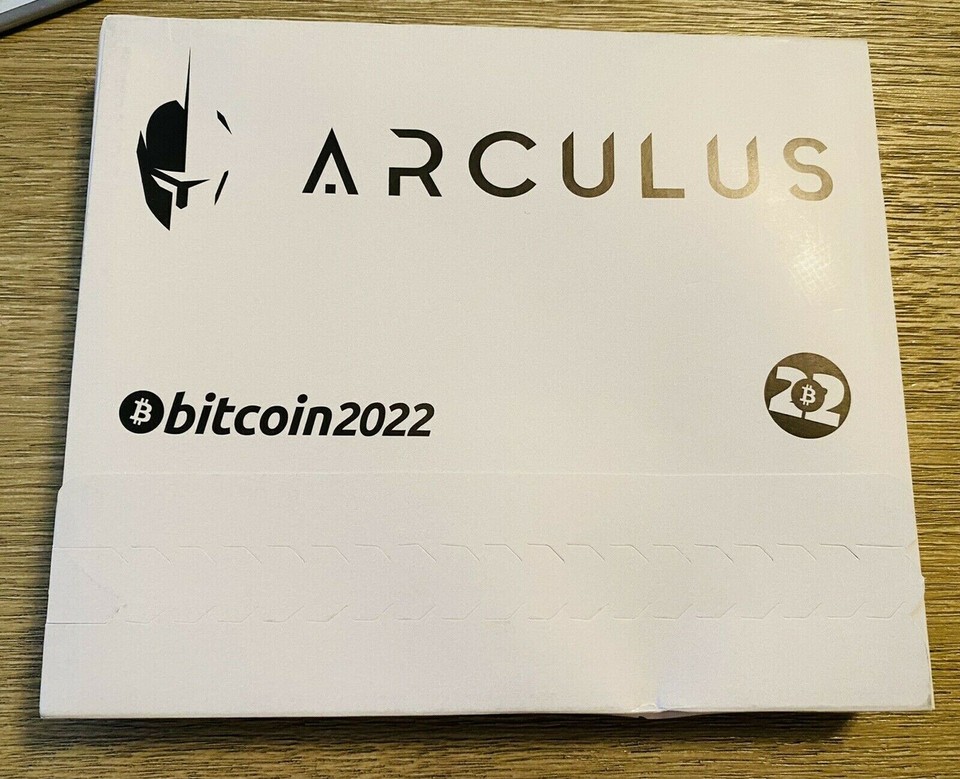 Arculus Crypto Cold Storage Wallet Card (Miami Bitcoin 2022 Conference ...