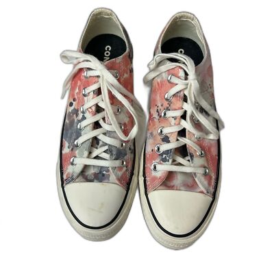 Converse Platform Chuck Taylor Sneakers with Abstract Pattern Size 39 ...
