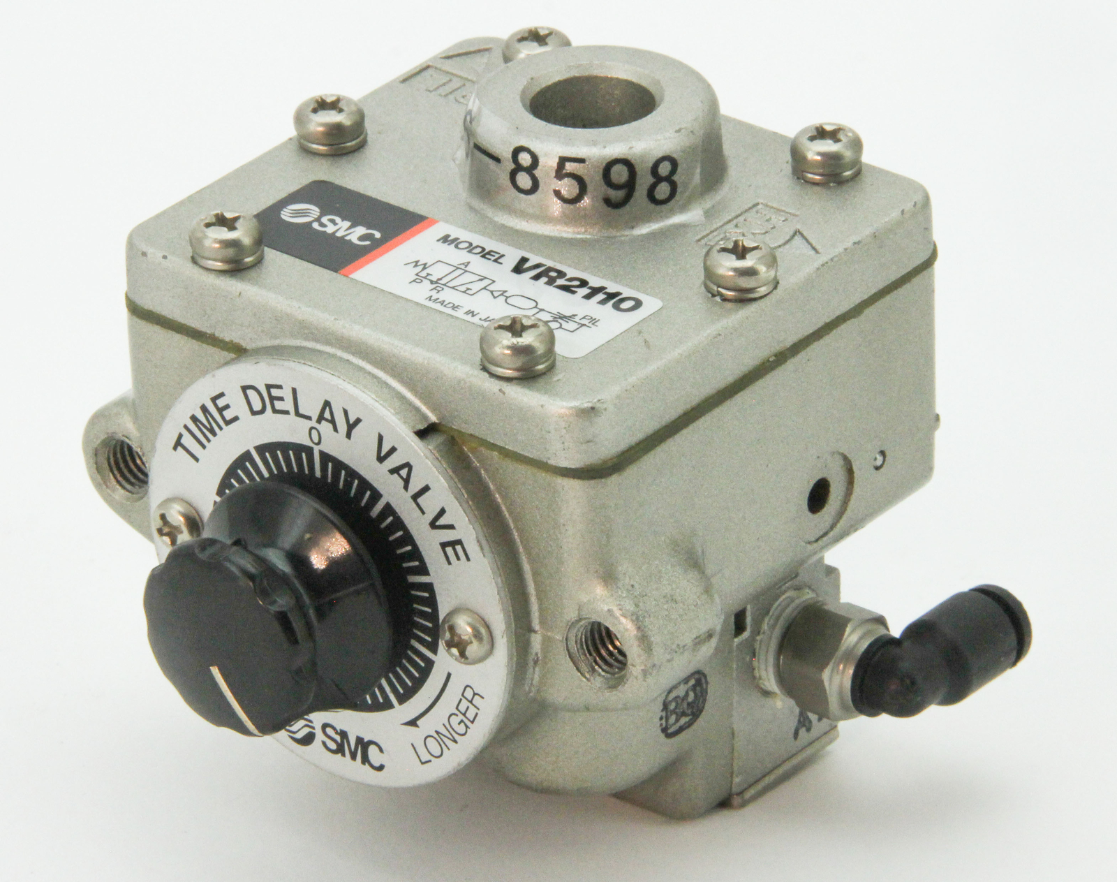 8598 SMC TIME DELAY VALVE W/ VM13 VR2110 | eBay