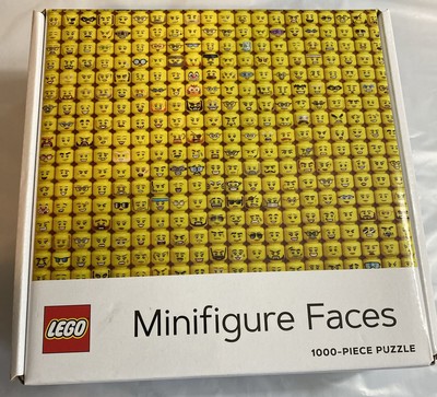 Lego Minifigures faces 1000 piece puzzle | eBay