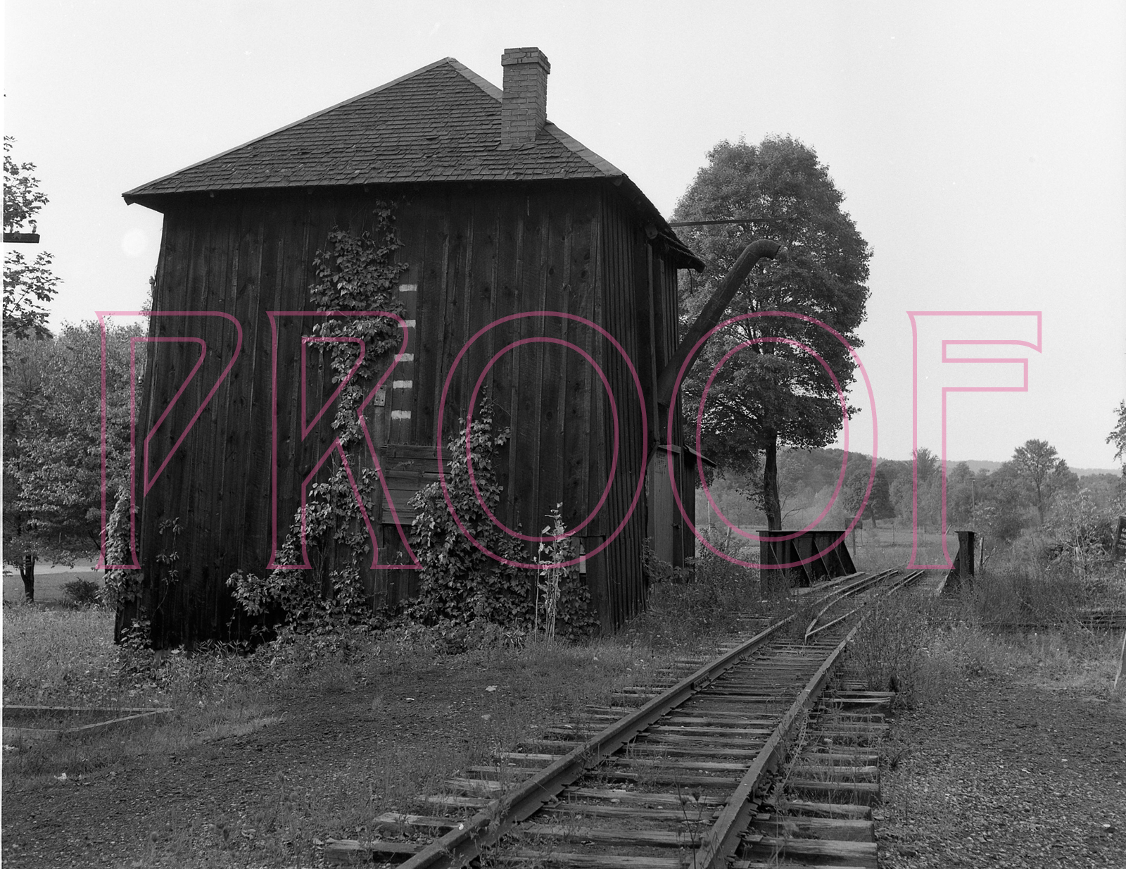 East Broad Top (EBT) Water Tower at Saltillo, PA - 8x10 Photo | eBay