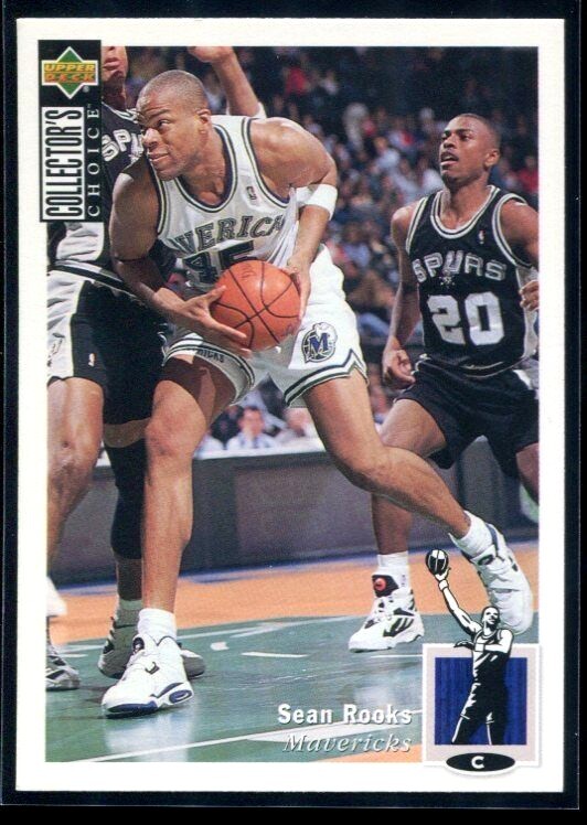 1994 Upper Deck Collector's Choice Sean Rooks #93 Dallas Mavericks | eBay