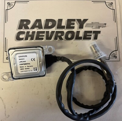 NEW GM OEM 2016 EXPRESS 2500 EMISSION COMPONENTS- RR NOX SENSOR GMC ...