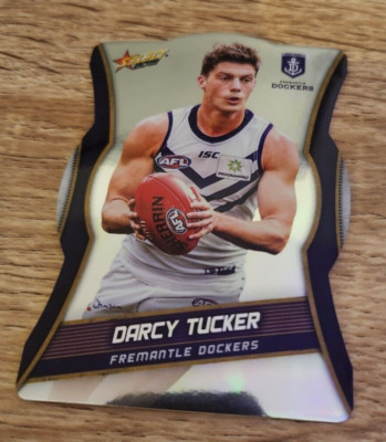 2019 AFL SELECT SILVER SINGLE DIE-CUT PARALELL FREMANTLE DARCY TUCKER ...