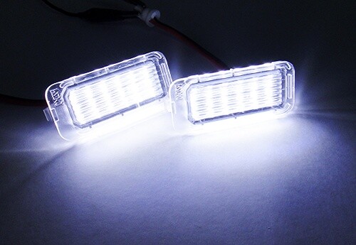 2x LED Licence Number Plate Light For Tourneo Transit Connect Courier ...