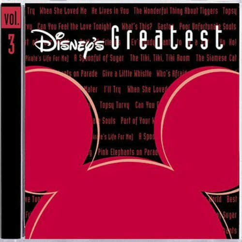 Disney's Greatest, Vol. 3 by Various Artists Disney (CD, 2002) for sale ...