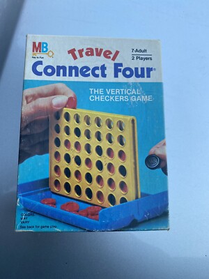 Vintage New 1983 Milton Bradley MB CONNECT FOUR Travel Vertical ...