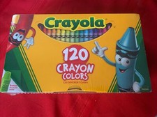 Crayola 52-6920 Giant Chest of 120 Color Crayons With Sharpener for ...