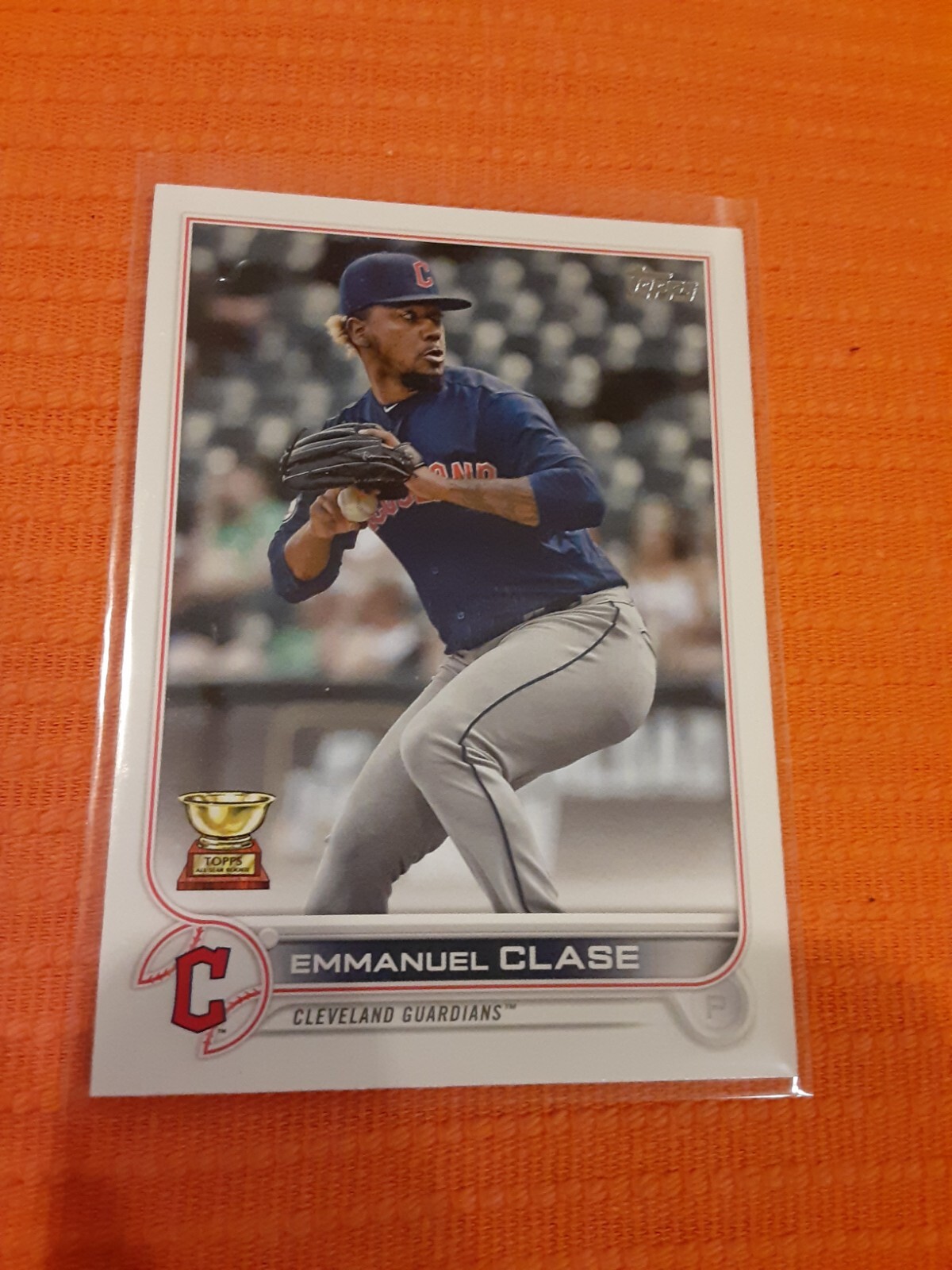 2022 Topps Emmanuel Clase All Star Rookie 190 Cleveland Guardians ...