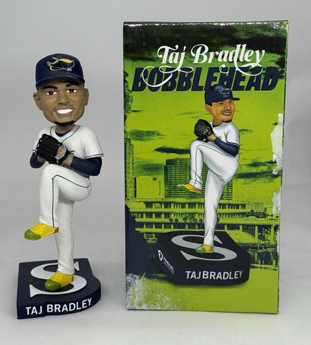 Taj Bradley Bobblehead Tampa Bay Rays SGA Giveaway 7/2/25 Brand New In ...