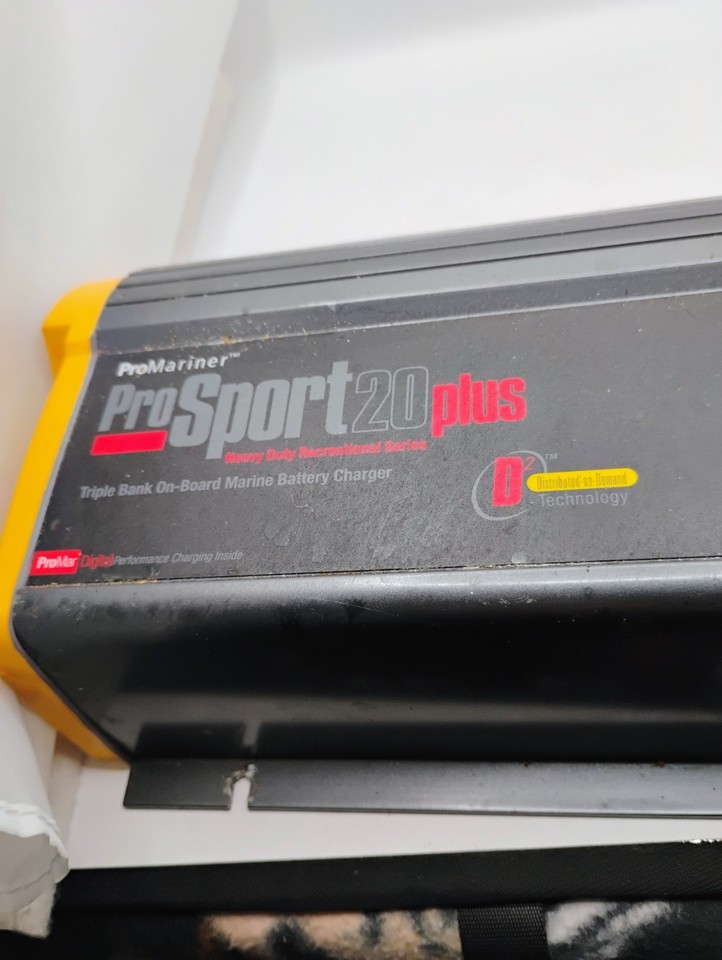 ProMariner Pro Sport 20 Plus Heavy Duty Triple Bank On-Board Marine ...