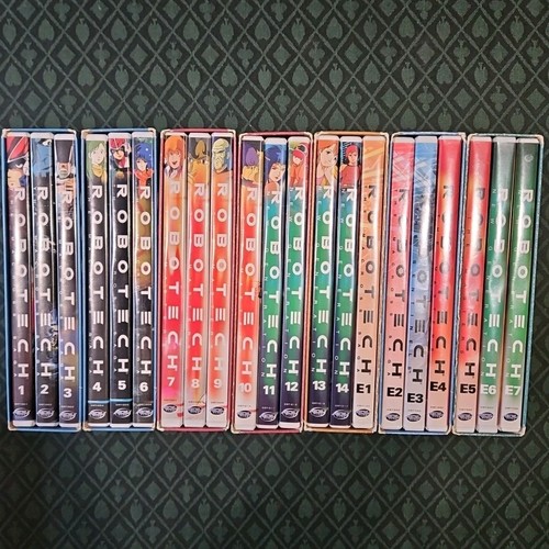 Robotech Legacy Collection DVD Boxset 1-7 (Macross, Masters, New ...