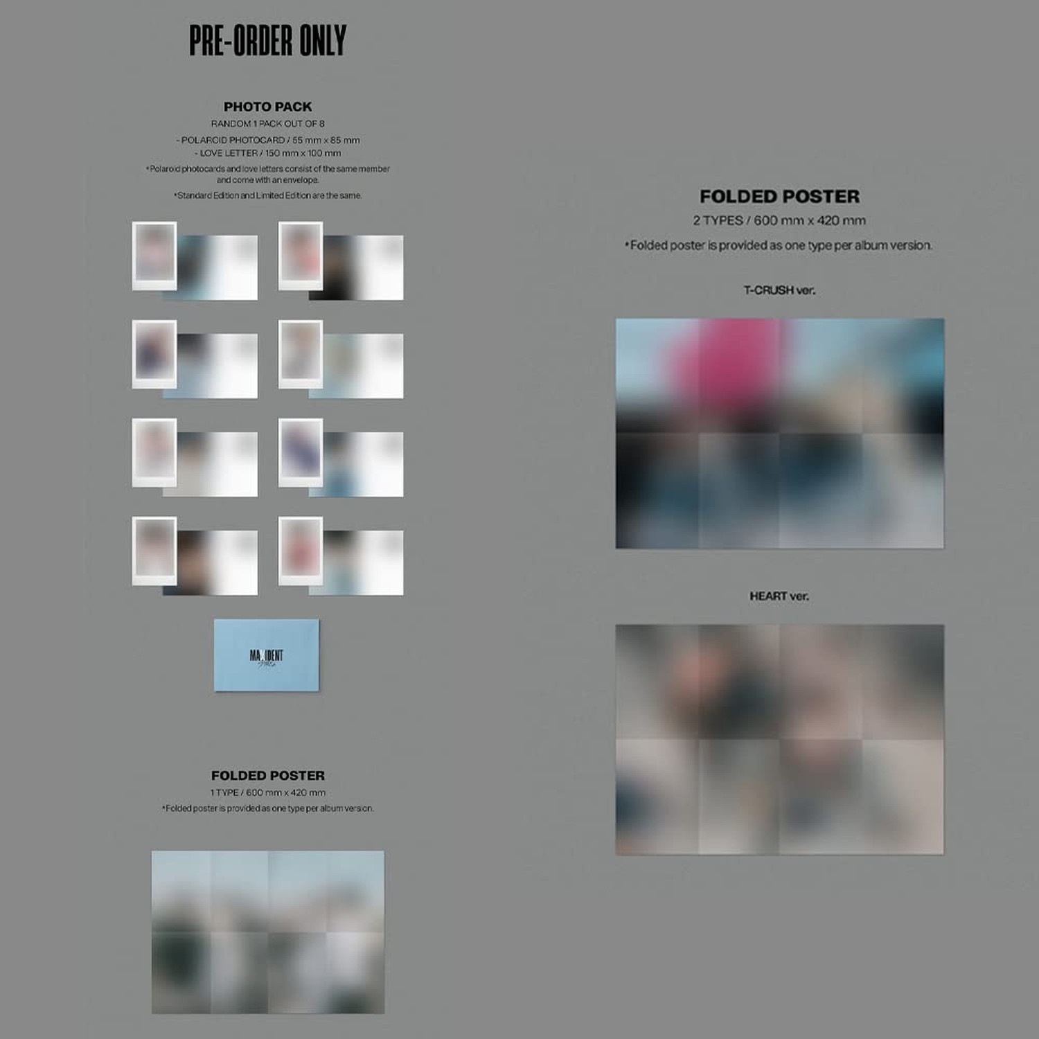 dreamus Stray Kids ( MAXIDENT ) STANDARD EDITION SET + LIMITED EDITION ...