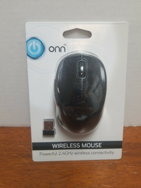 ONN Wireless Mouse 2.4ghz CONNECTIVITY With Batteries PC Mac 1600 DPI ...