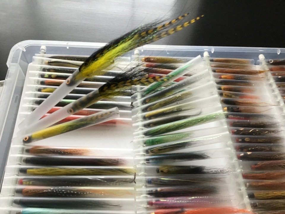 Tube fly storage box for Salmon Sea Trout tube flies | eBay UK