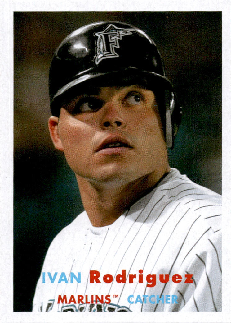 2021 Topps Archives Ivan Rodriguez #5 Florida Marlins | eBay