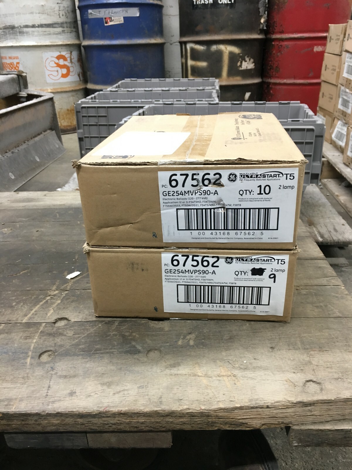 GE 67562 GE254MVPS90-A - UltraStart T5 Watt-Miser Ballast | eBay