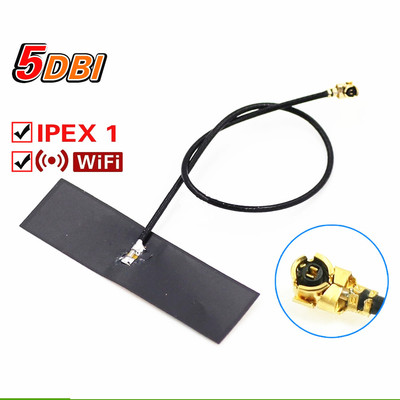 2.4G 5dBi Antenna 50ohm With FPC Soft Antenna For PC Bluetooth Wifi | eBay