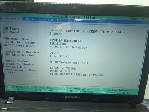 PACKARD BELL P5WS0 LCD Screen | eBay