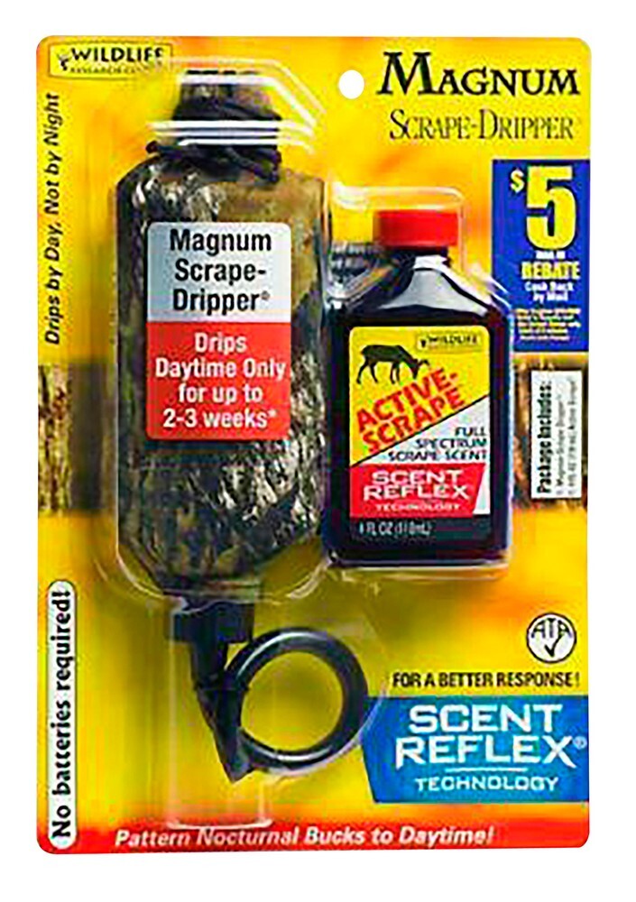 Wildlife Research Magnum Scrape-Dripper W/Active Scrape Deer Attractant ...