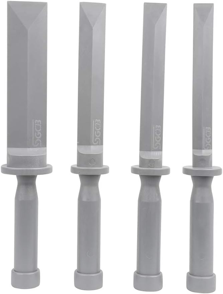 Non-Marring Plastic Chisel Scraper Set of 4, High Hardness PA44 Nylon ...
