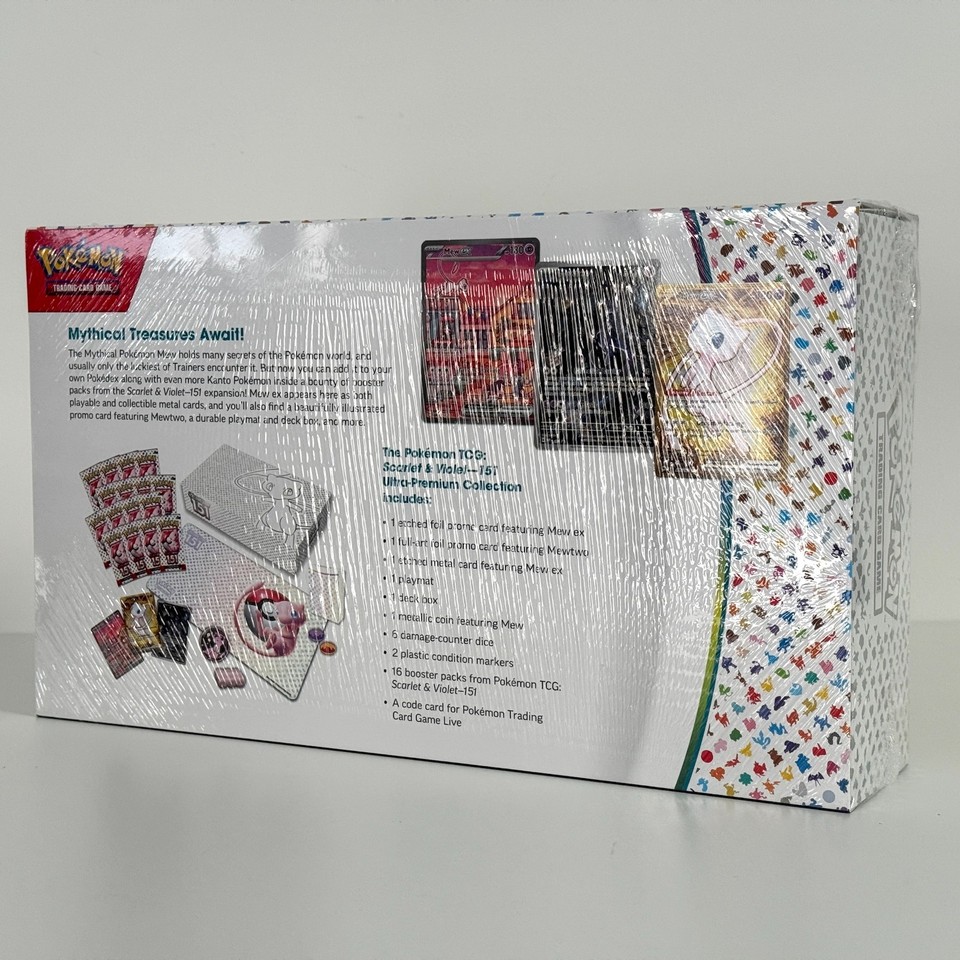 Pokemon TCG: 151 Ultra Premium Collection Box - UPC - Brand NEW Factory ...