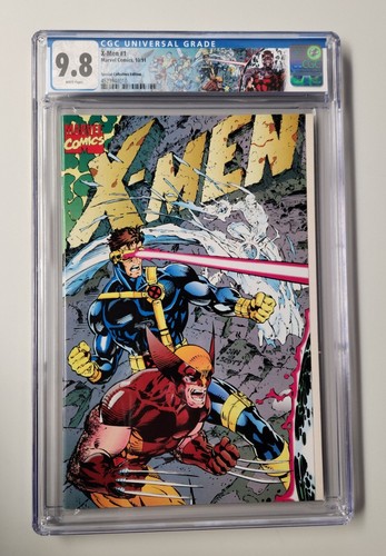 X-MEN #1 CGC 9.8 - MATCHING CUSTOM LABEL - SPECIAL COLLECTORS EDITION ...