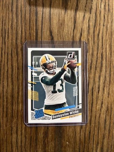 Dontayvian Wicks - ROOKIE - Green Bay Packers - 2023 Panini Donruss ...