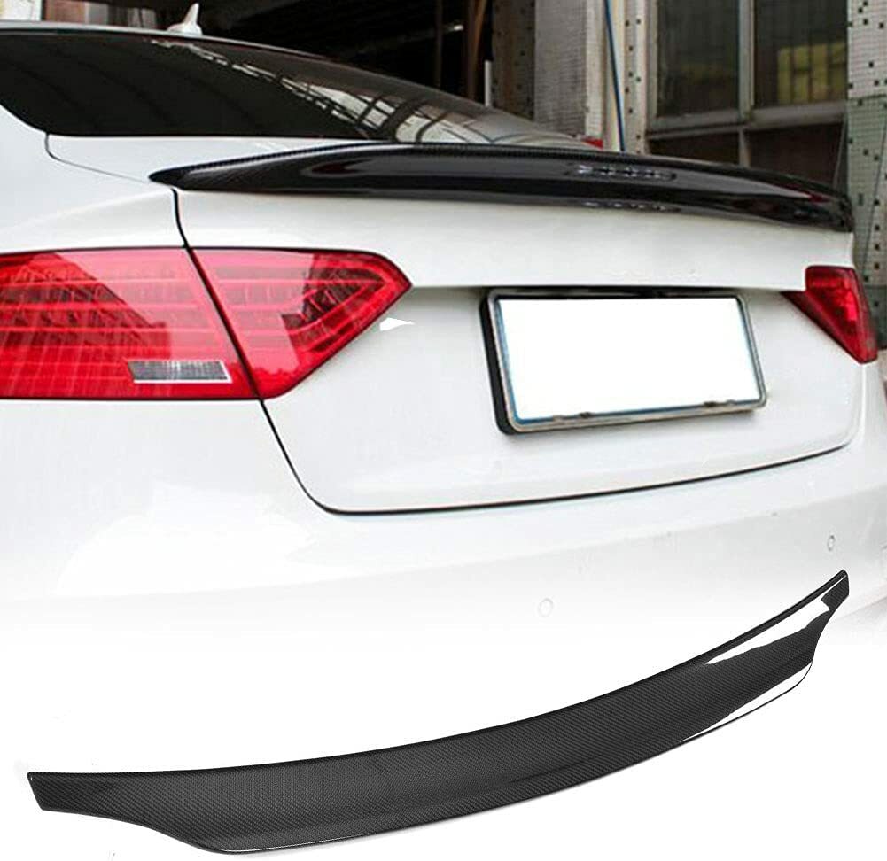 Carbon Fiber Rear Trunk Lip Spoiler Wing for Audi S5 RS5 Coupe 2-Door ...