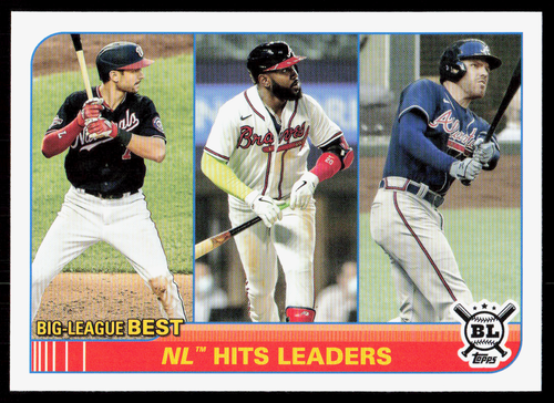 2021 Topps Big League 258 NL Hits Leaders | eBay