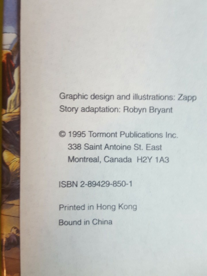 Storytime Classics Collection SLEEPING BEAUTY (1995) isbn 2-89429-850-1 ...