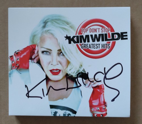 Kim Wilde - Pop Don't Stop - Greatest Hits CD NEW - SIGNED ...