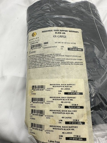 Corflex Industrial Back Support w/Straps 4XL | eBay