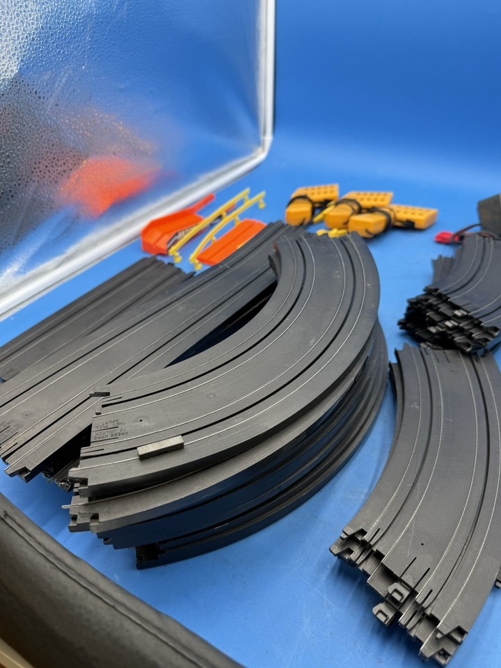 Huge Lot TYCO Slot Car Racing Tracks, Controllers, Power Supplies, No ...