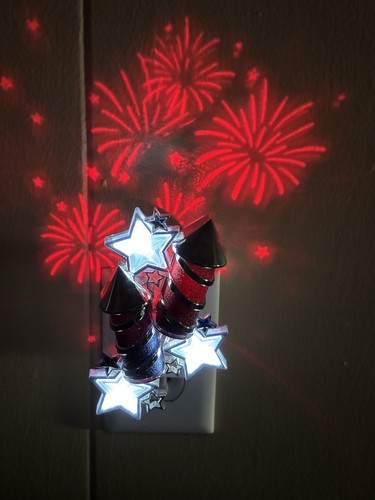 Bath & Body Works Fireworks Light Up Projector Wallflower Plug In ...