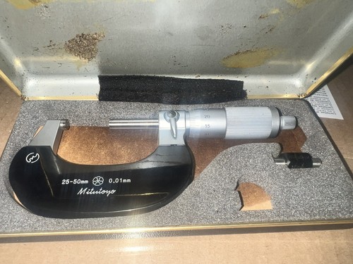 Mitutoyo No. 102-222 25-50mm Micrometer with Telescoping Gauge Set | eBay