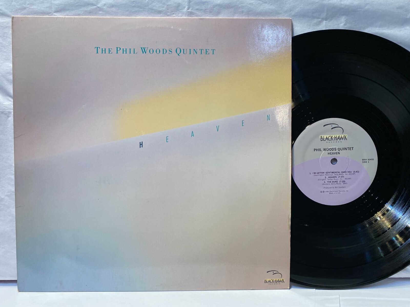 THE PHIL WOODS QUINTET Heaven 1986 Black Hawk Records Jazz EX! | eBay