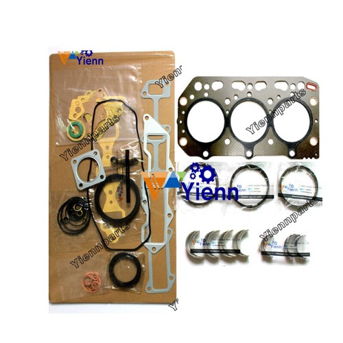 For Yanmar 3TN78 3TN78L 3TN78-RJB Engine Overhaul Re-ring Kit John ...