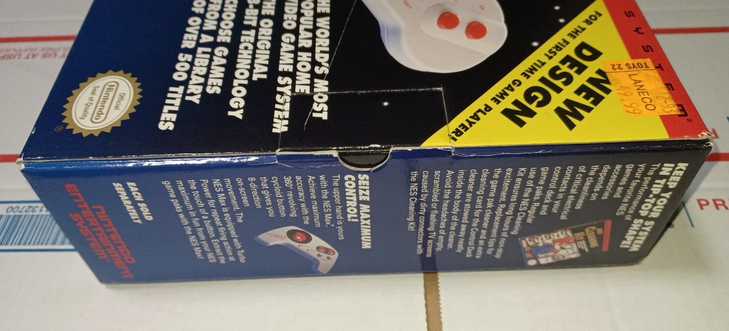 Nintendo NES-101 Gray Home Console for sale online | eBay