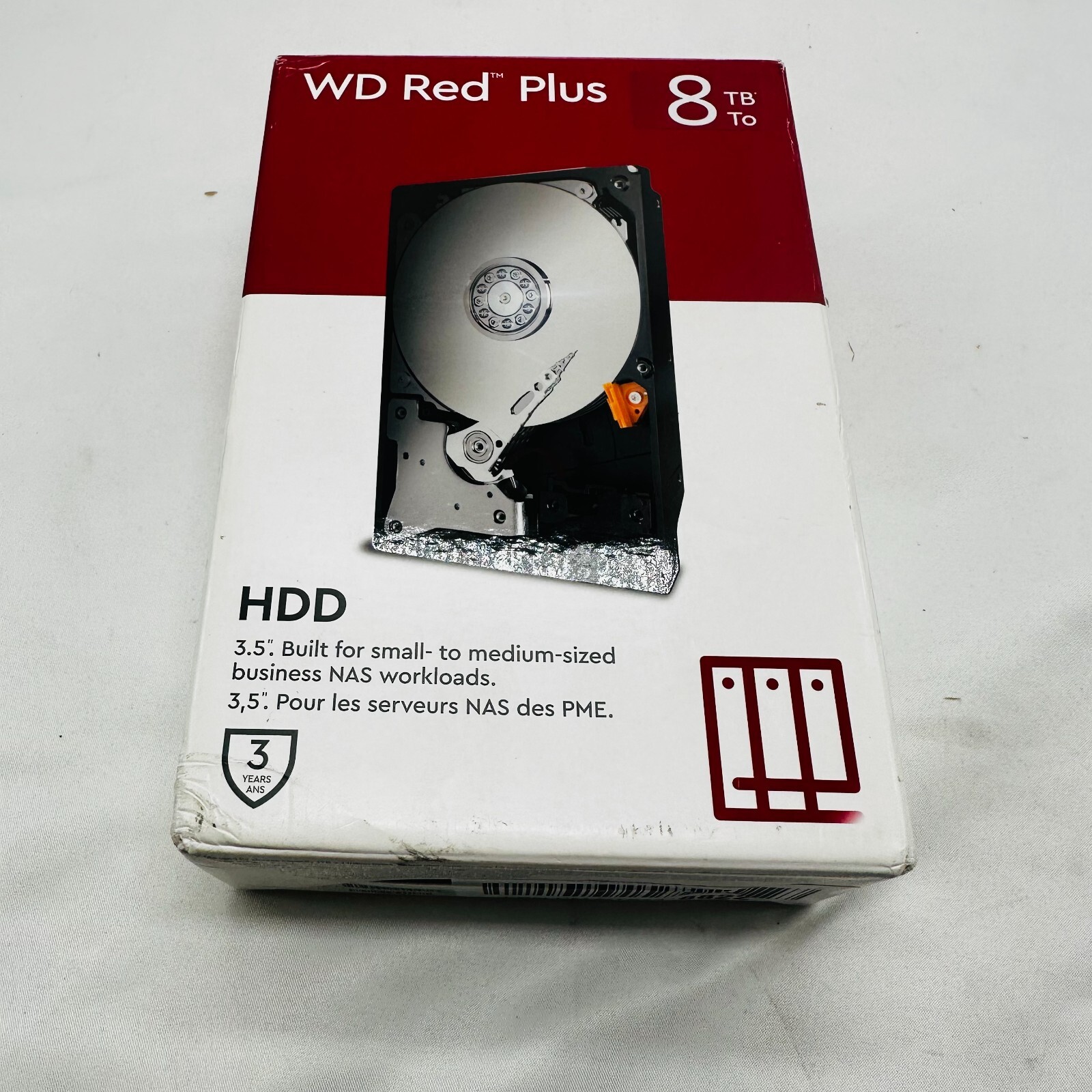 Western Digital WD Red Plus NAS Internal HDD 8 TB WD80EFZZ READ ...